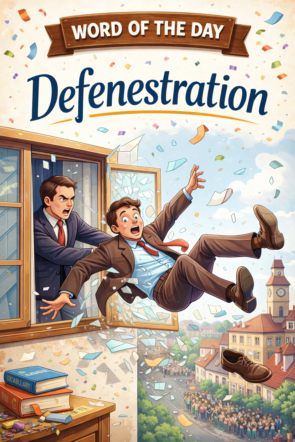 Word of the day: Defenestration