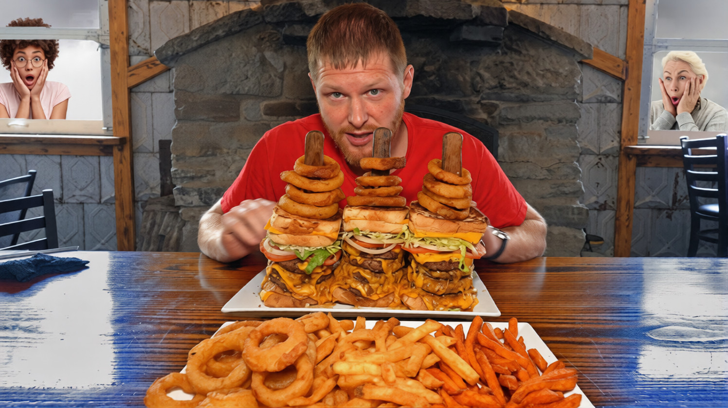 Double Donk Burger X3 - Has this ever happened?