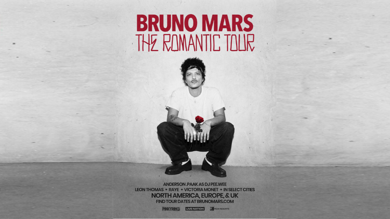 Bruno Mars makes Ticketmaster history with one-day sales record