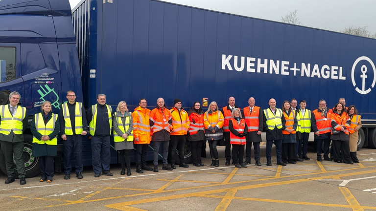 First electric HGV crosses Channel Tunnel