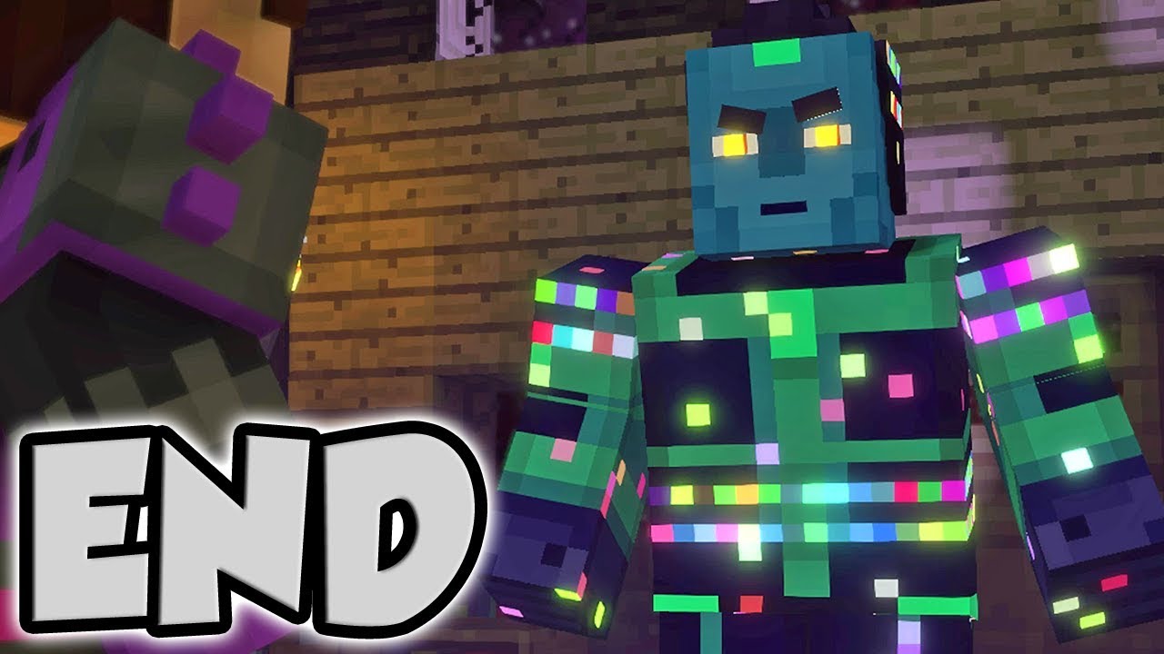 Minecraft Story Mode Season 2 defeating the Admin challenge