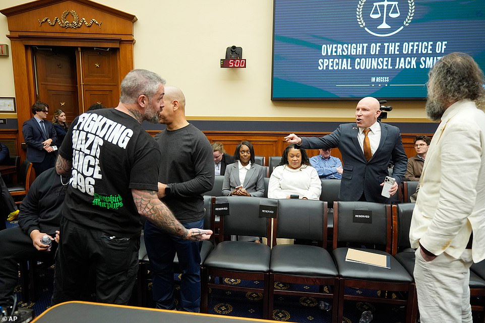 Ex-cop who was beaten on Jan. 6 clashes with election denier