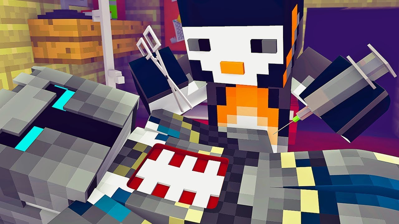 Minecraft player performs risky operation inside survival world