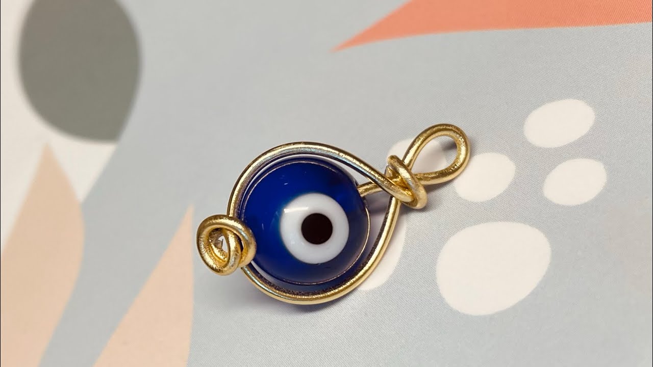 How to make to mati jewelry: DIY good luck charm