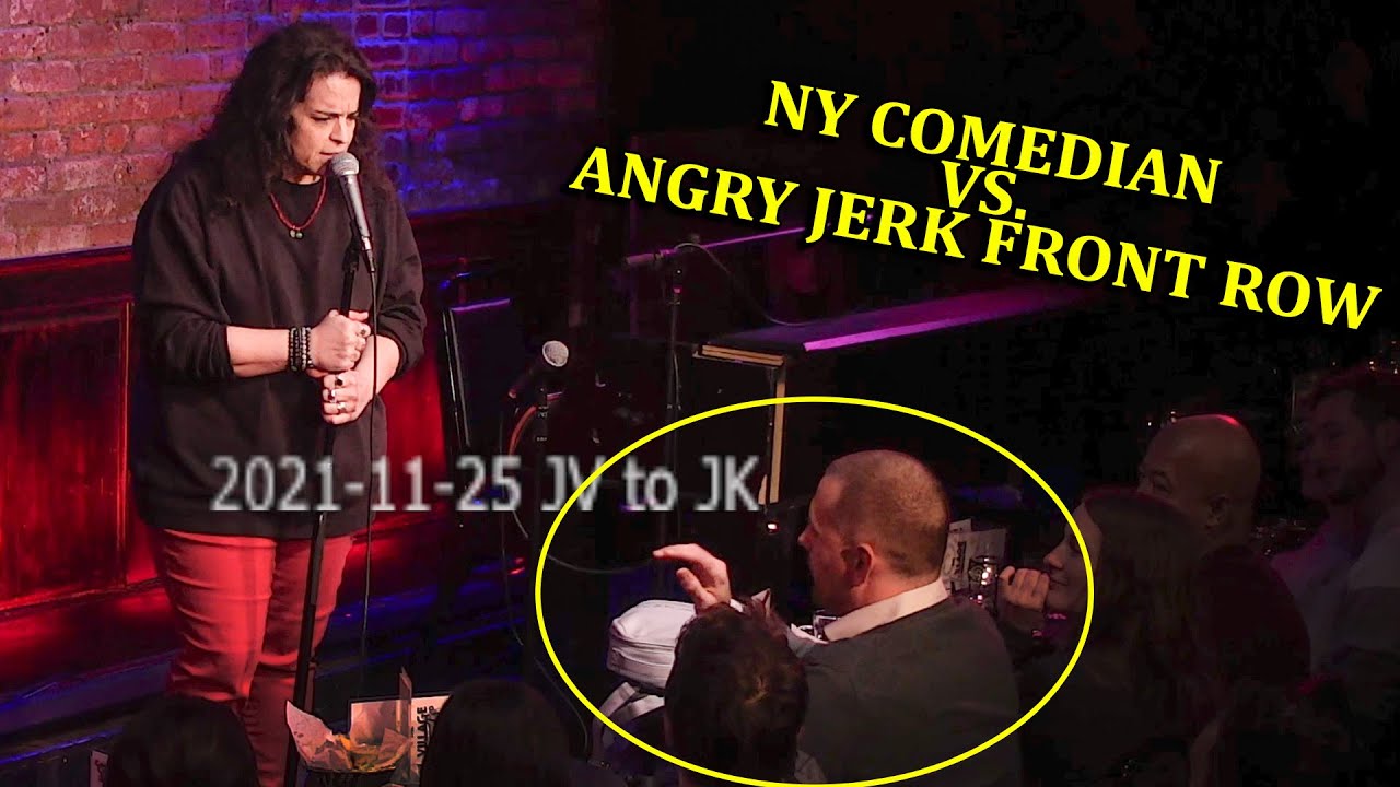 NY comic battles jerk in the front row | Jessica Kirson stand-up clips