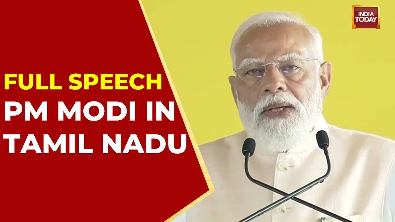 PM Narendra Modi: 'Tamil Nadu is now ready for change' from DMK's ...