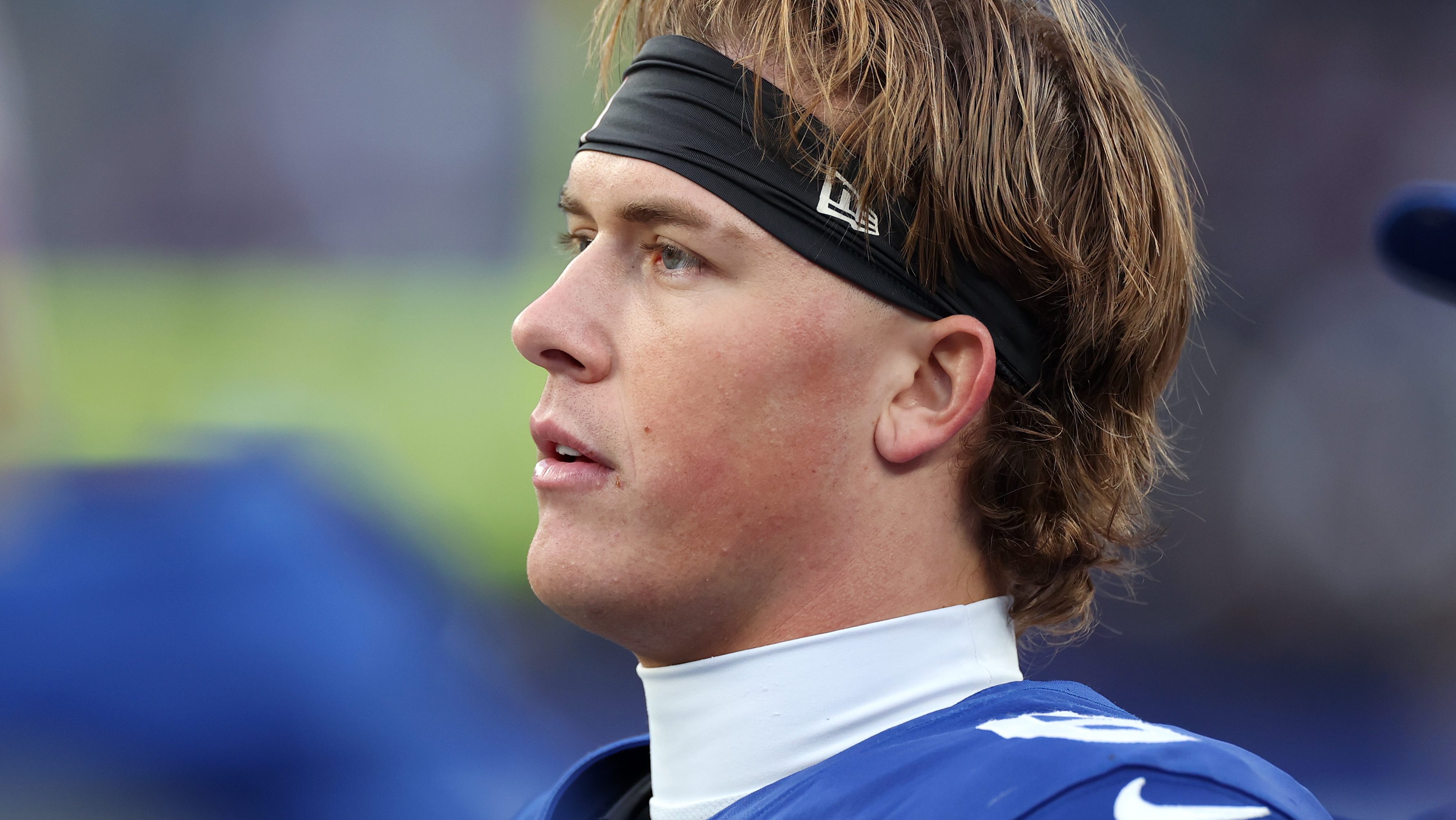 Giants QB Jaxson Dart sends epic 5-word message after John Harbaugh hire