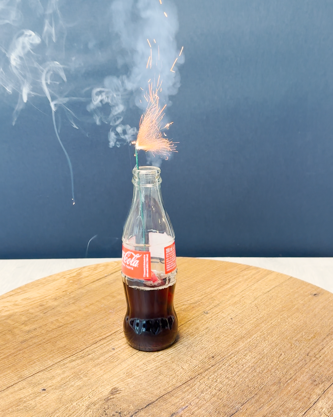 When your drink starts to smoke 🥤 💨