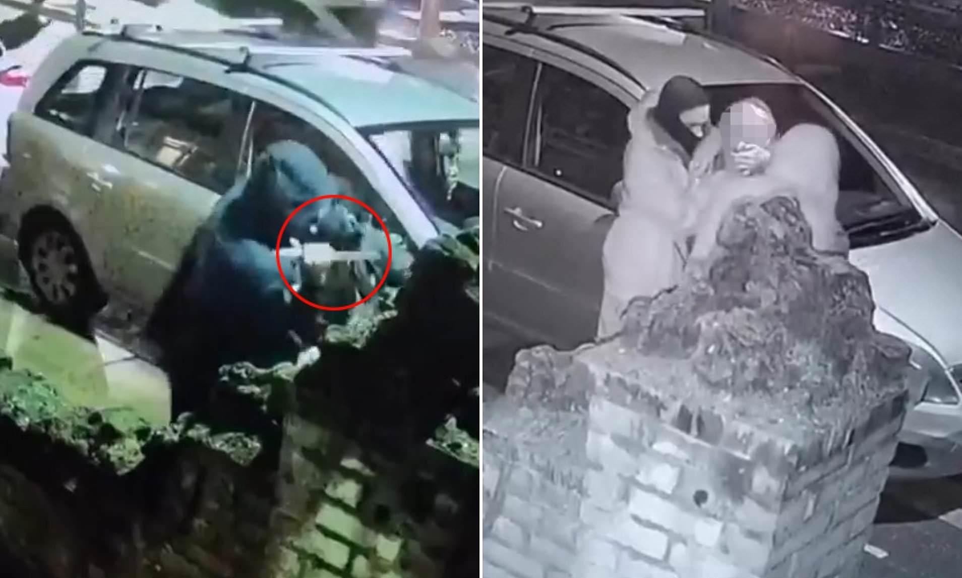 Knife-wielding muggers rob pensioner in lawless London - as passers-by ...