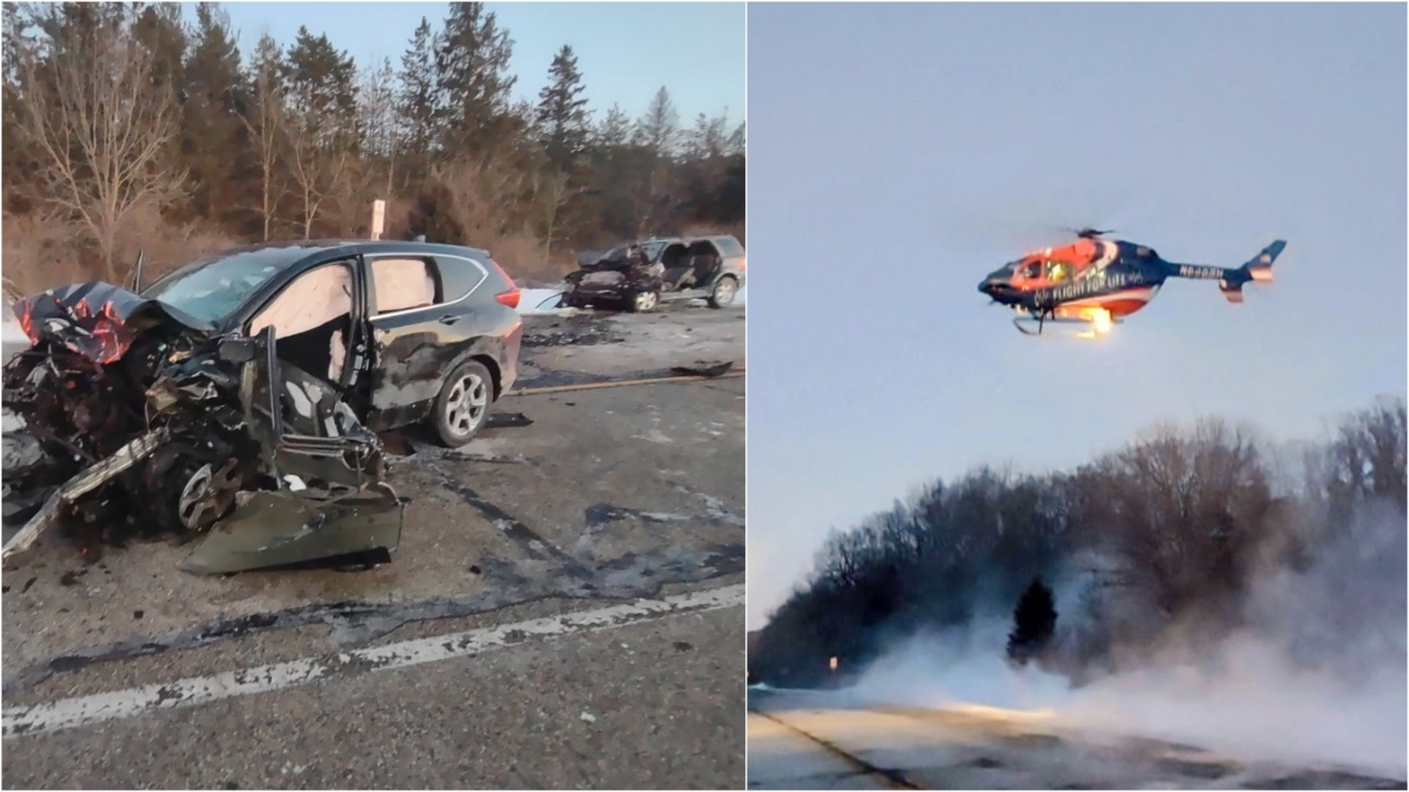 One killed, two injured in multi-vehicle crash in Town of Brighton