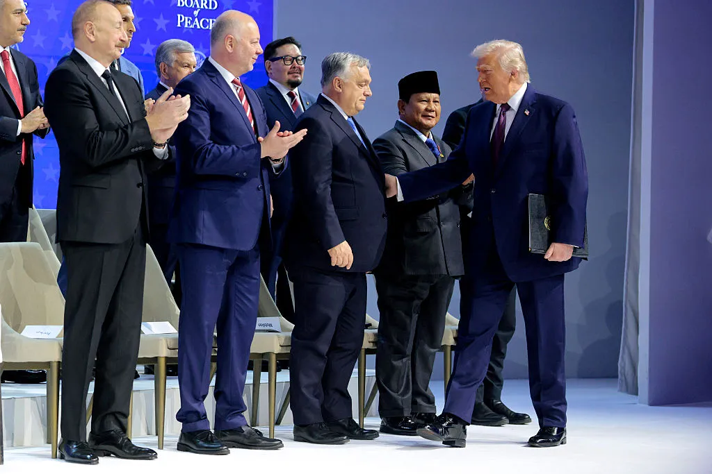 'What are those?': Trump attempts a dominance handshake at Davos—but ...