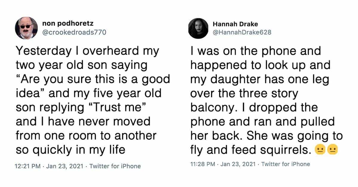 Daredevil kids pulling their wildest stunts
