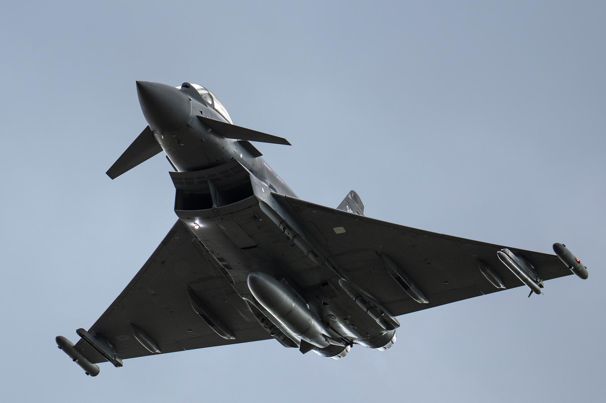 RAF Coningsby welcome £200m-plus investment in UK's Typhoon fleet