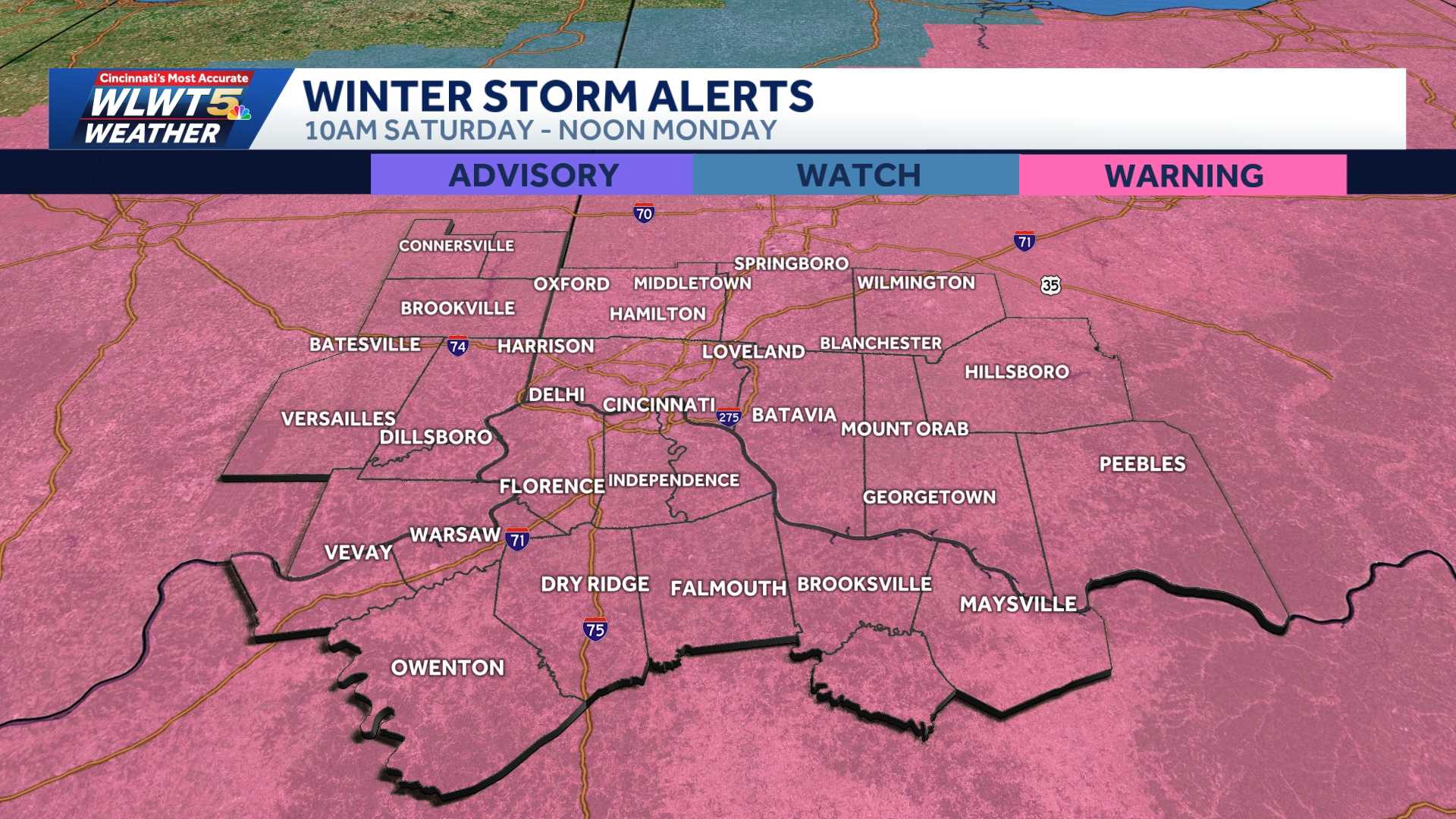 Major winter storm could bring 9-12+ inches of snow; sleet possible