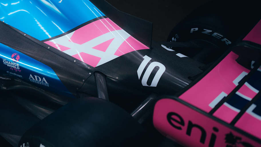 Alpine launches F1 season after Silverstone livery 'leak'