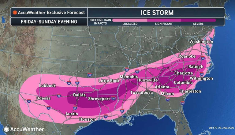 Brand-new projected snowfall totals, timing released as massive storm ...