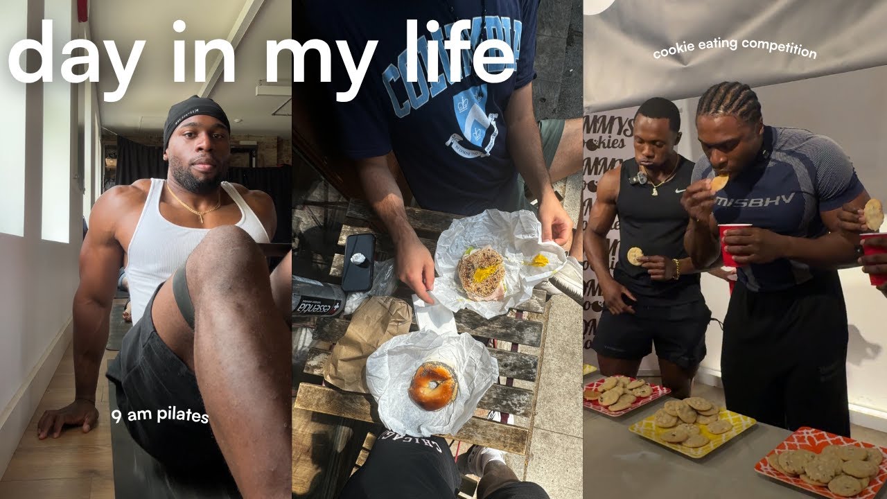 Day in my life | Pilates | Cookies (eating 10K calories)
