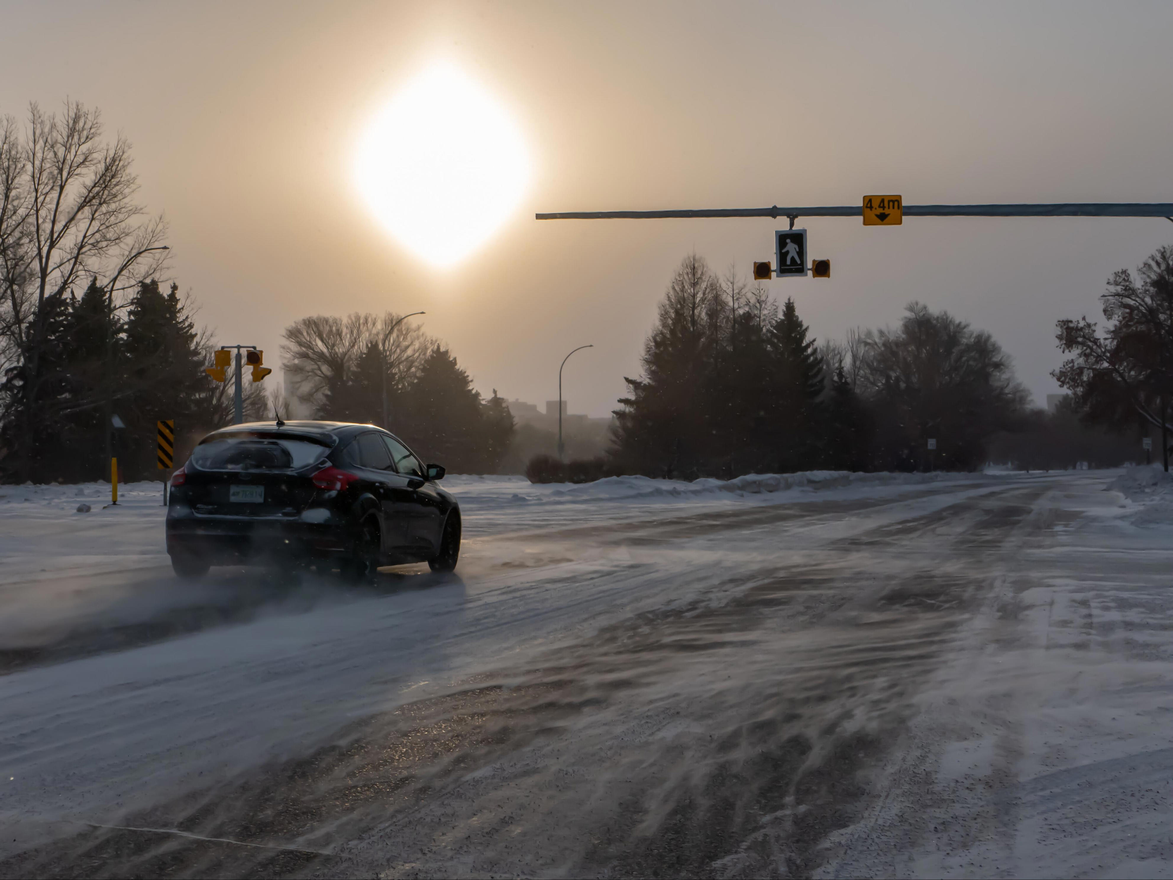 La Saskatchewan sous un refroidissement éolien atteignant les -50