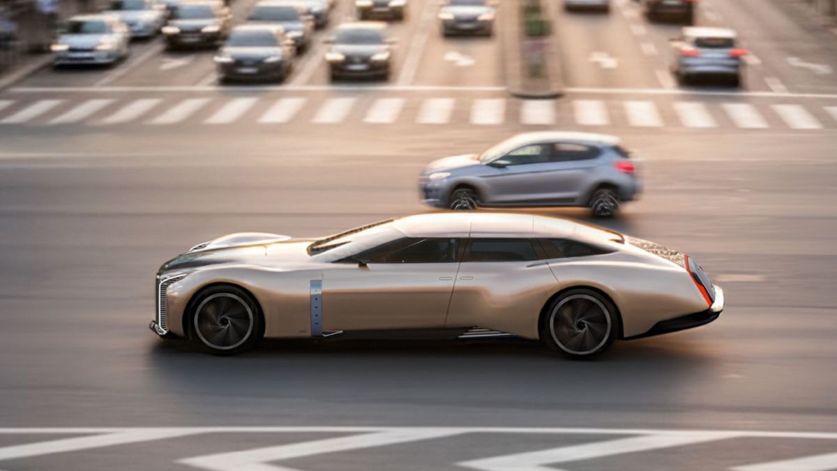 This 26-foot electric limo makes a Rolls-Royce look small