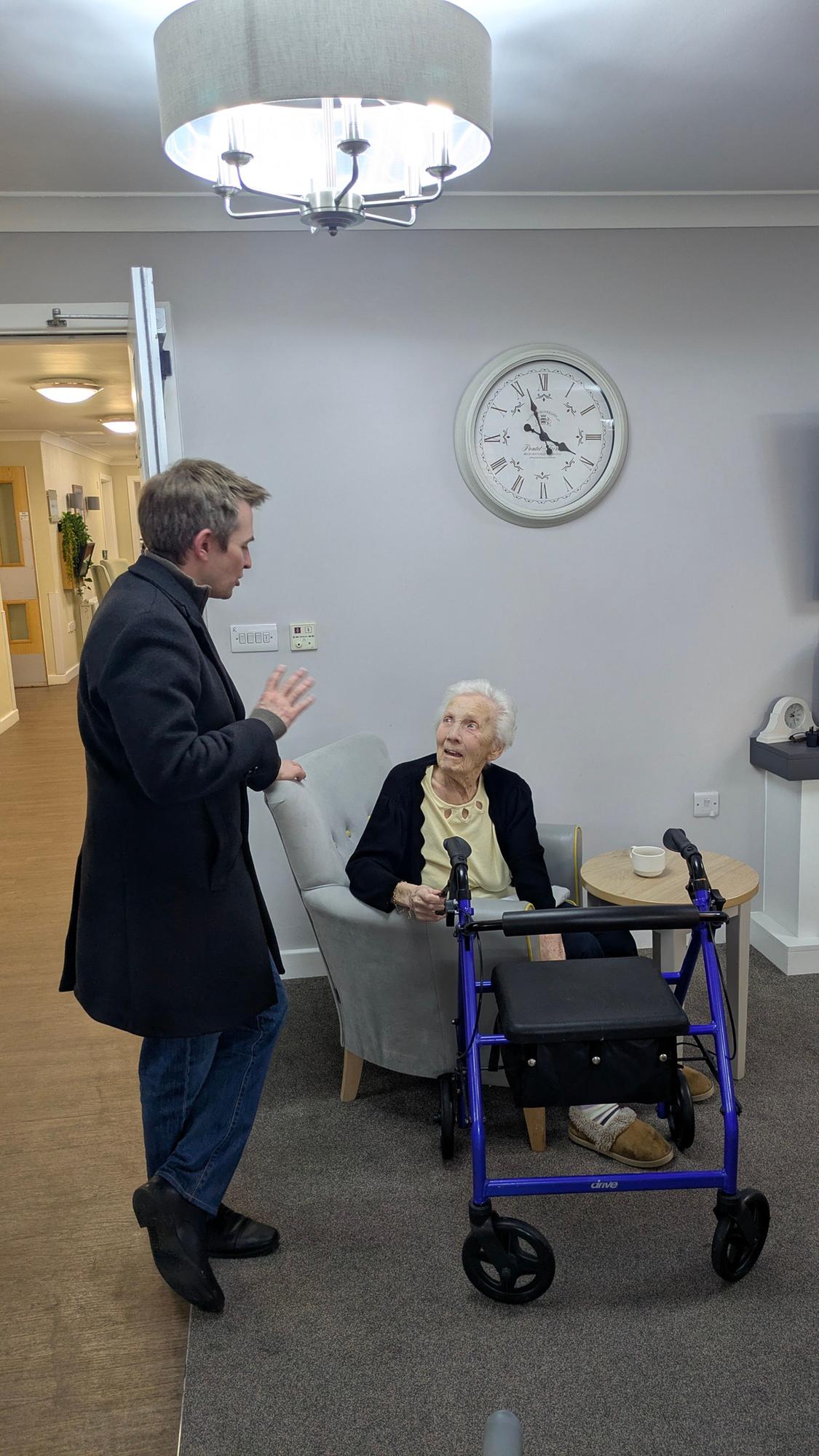 Mark Sewards MP praises Rievaulx House for championing quality care and ...