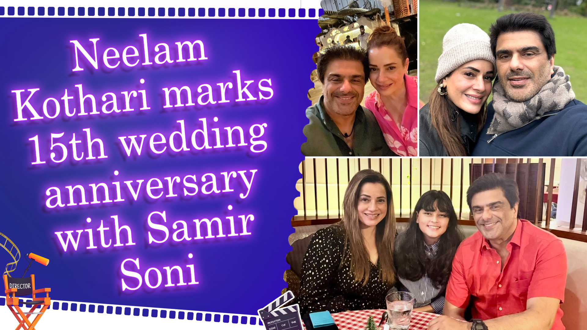Neelam Kothari celebrates 15 years of marriage with Samir Soni, shares ...