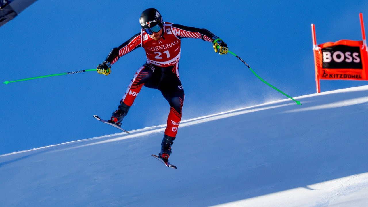 Canada's Alexander finishes just outside top-10 at Kitzbühel super-G