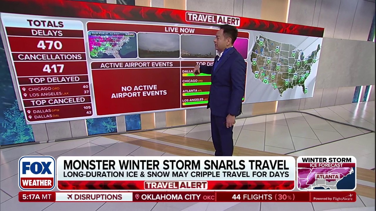 Nearly 1,800 flights canceled through Saturday ahead of this weekend’s ...