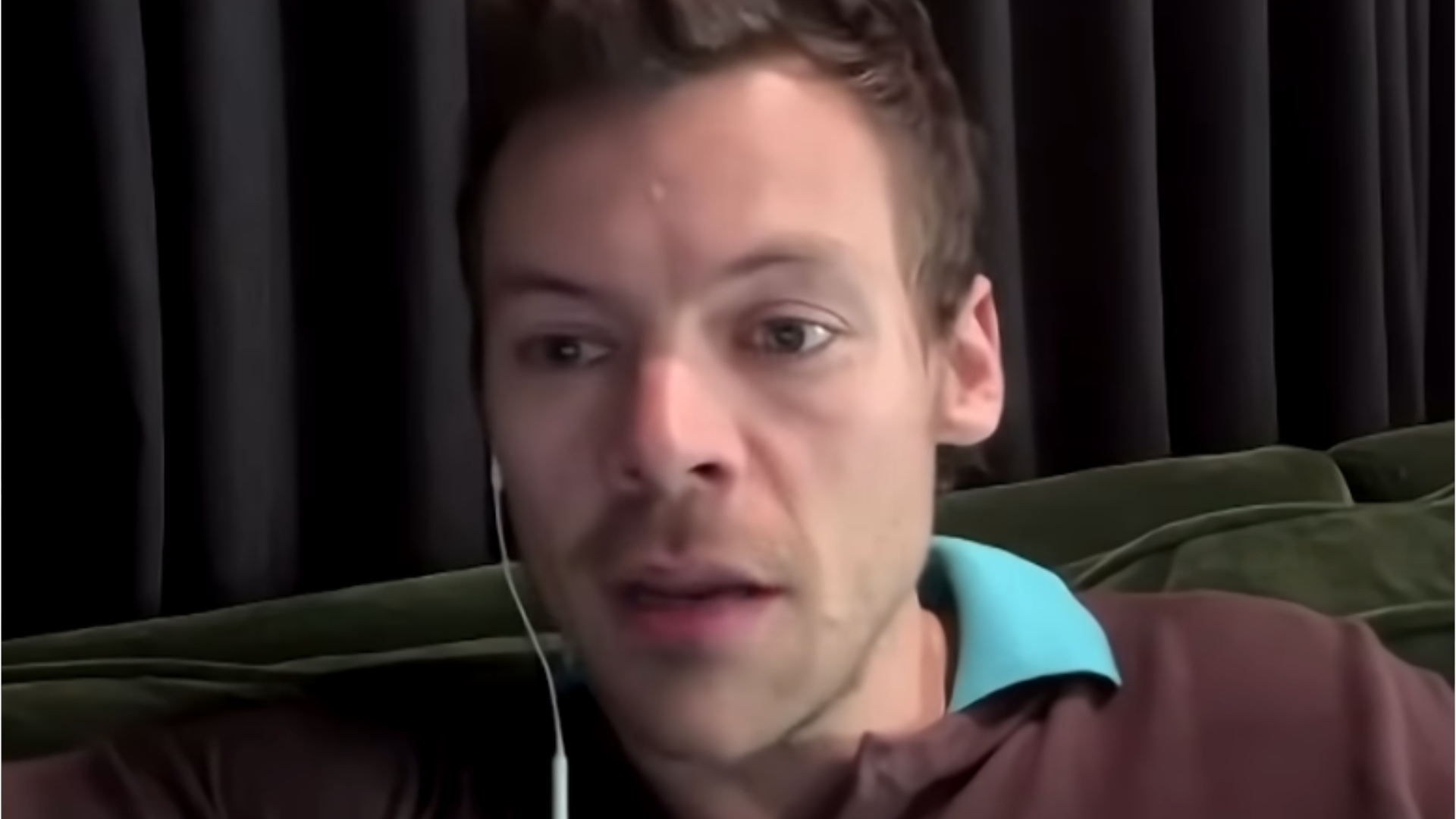 Harry Styles explains why he was present for announcement of the new pope