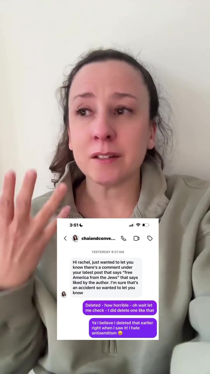 Ms Rachel apologises for liking antisemitic comment