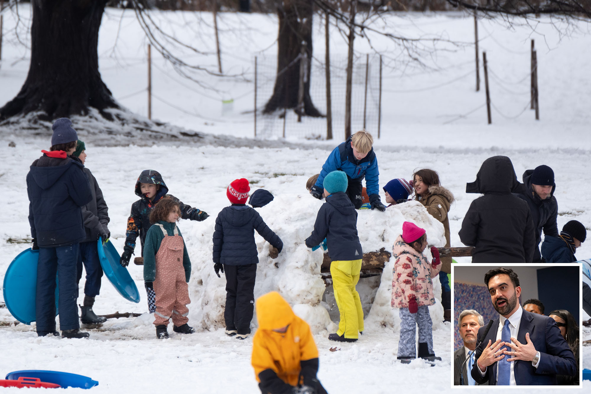 Zohran Mamdani says NYC kids can forget about a traditional snow day on ...