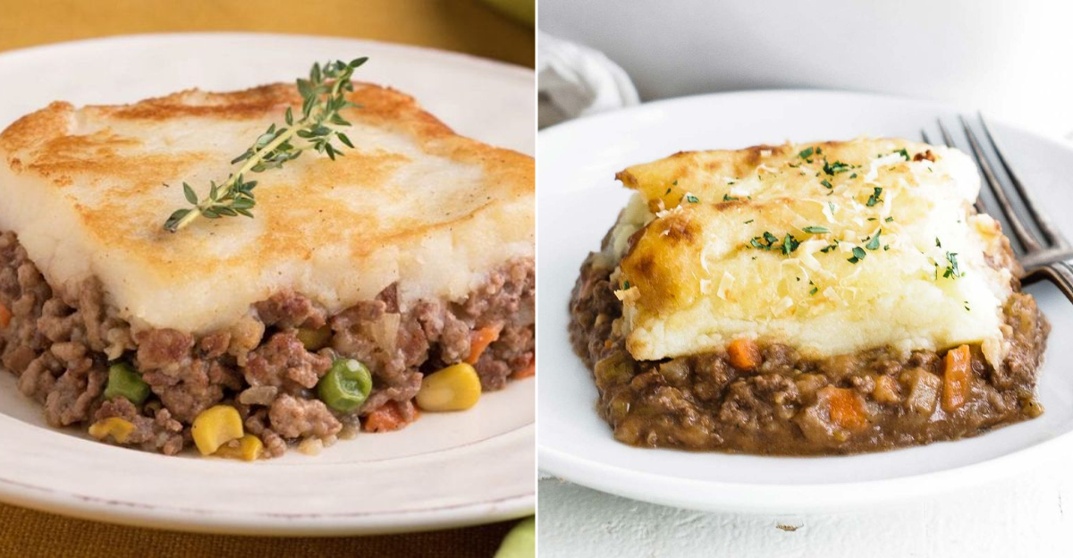 The key differences between cottage pie and shepherd’s pie