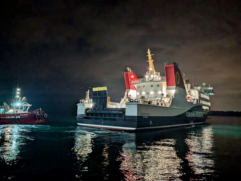 CalMac's newest ferry leaves Turkey for Scotland - here's when Isle of ...