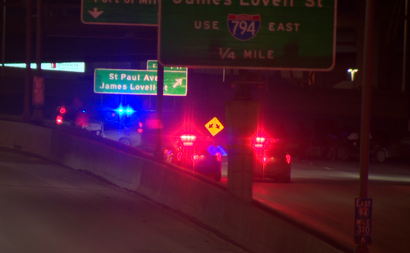 Wrong Way Crash Injures 3 On I 94 Near Downtown Milwaukee