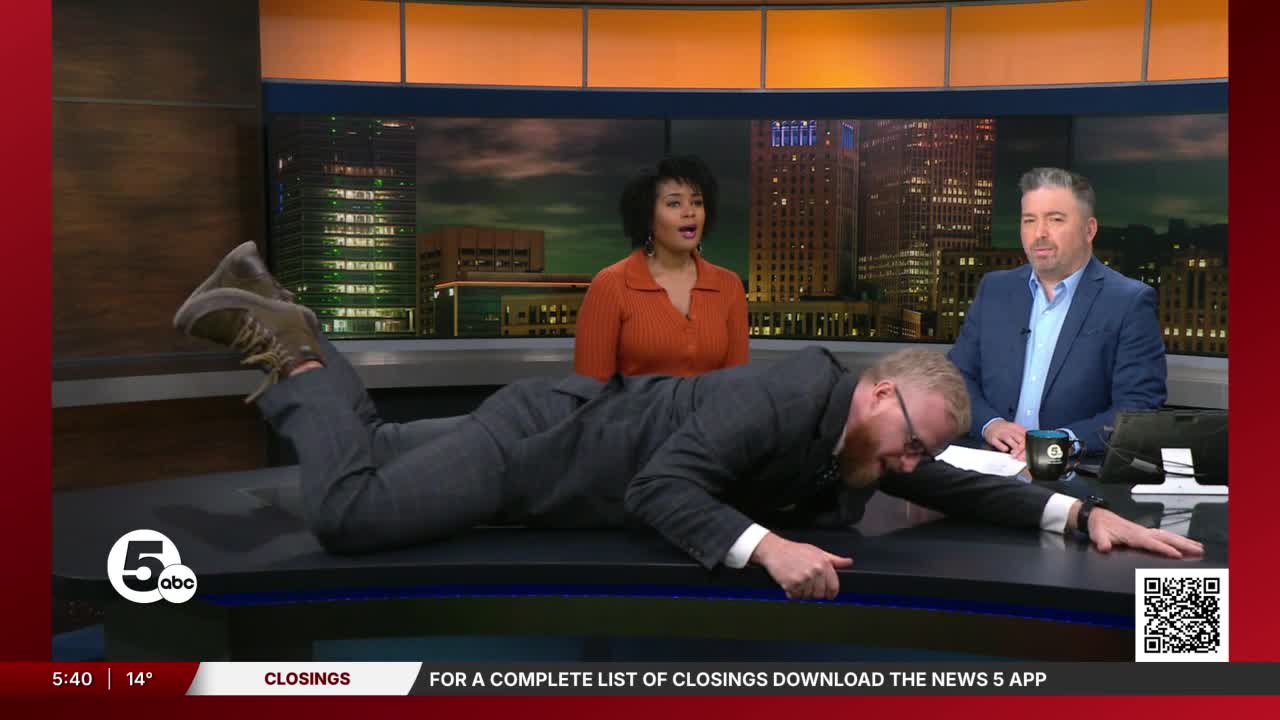 This is how you crawl across ice