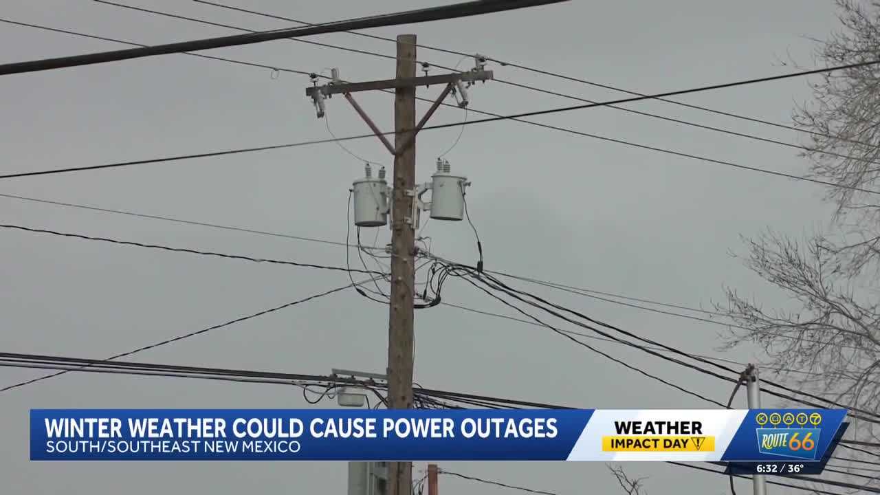 Tracking power outages in New Mexico