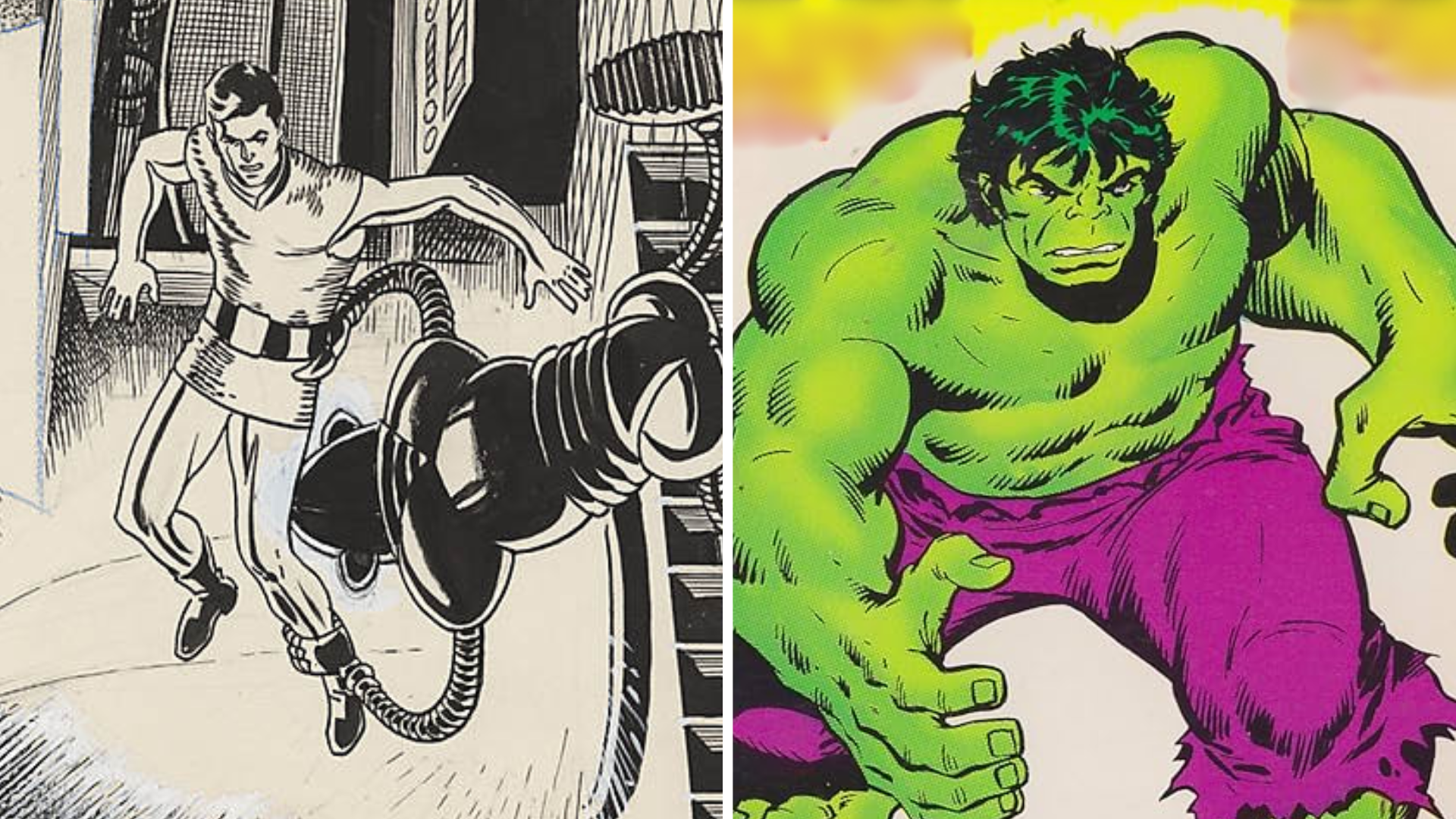 Old comic book stories that tackled profound issues
