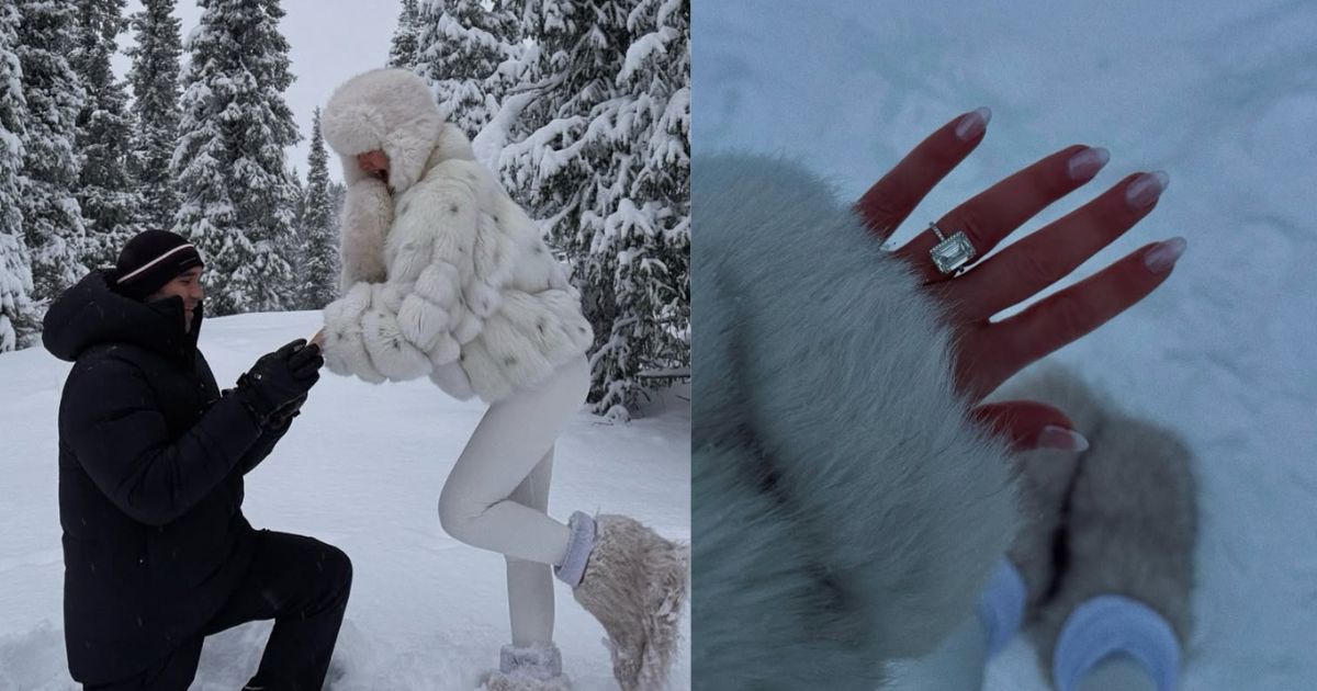 Couple tries a ‘cute’ engagement ring photo hack in the snow — then ...