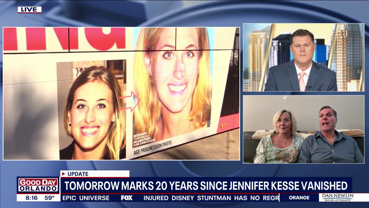 Jennifer Kesse 20 years later: Parents talk about updates in the case
