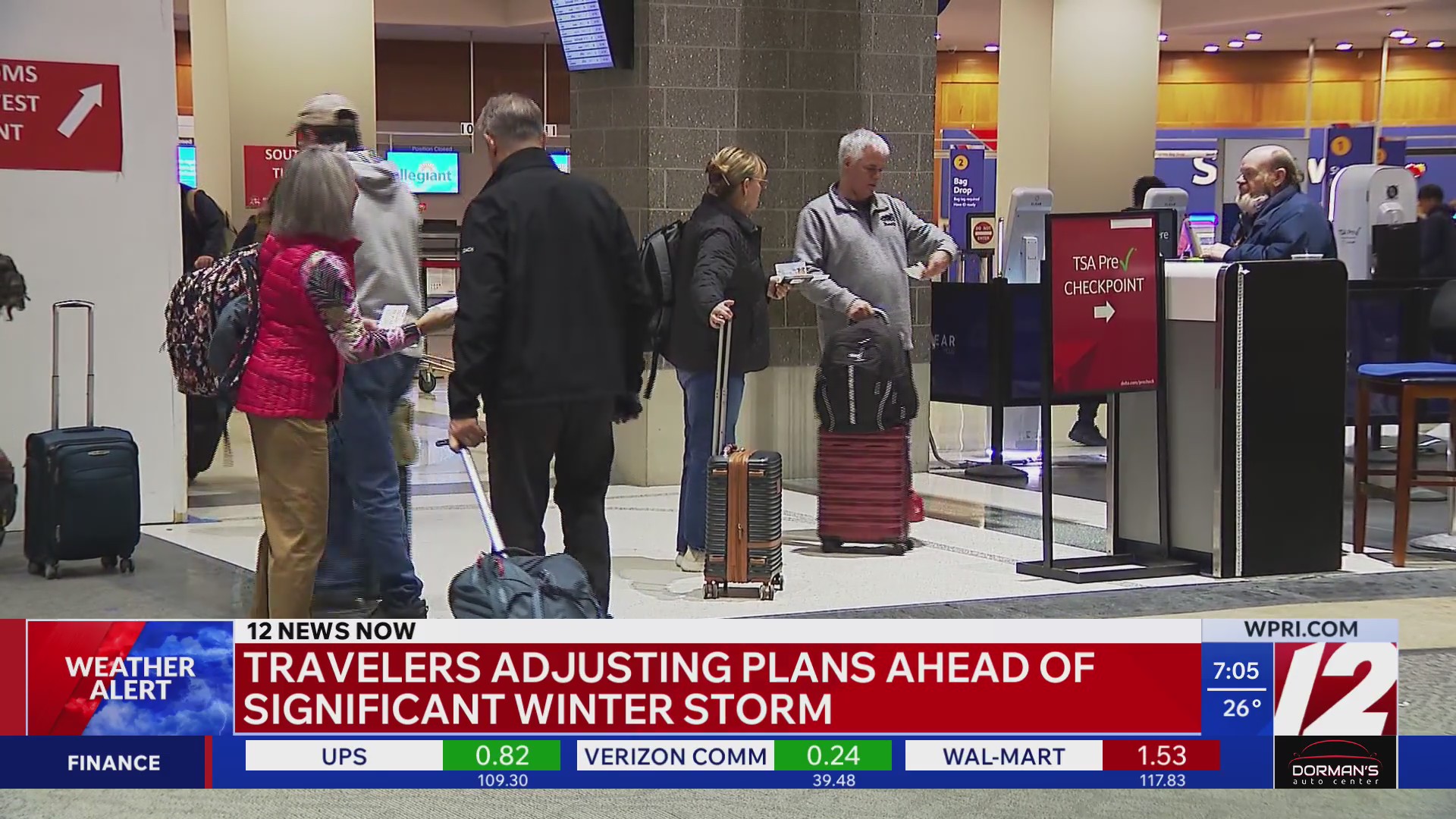 Travelers adjusting ahead of significant winter storm