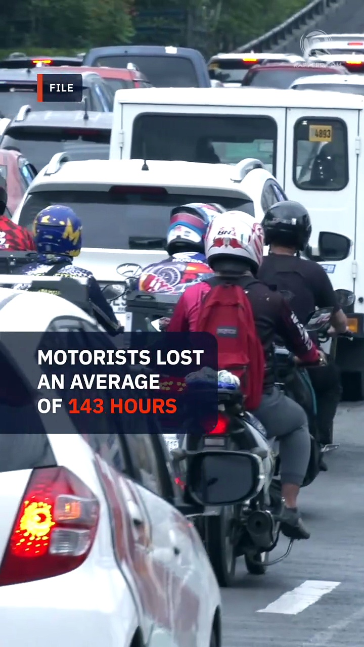 Filipinos lost more hours in Metro Manila, Davao City traffic in 2025