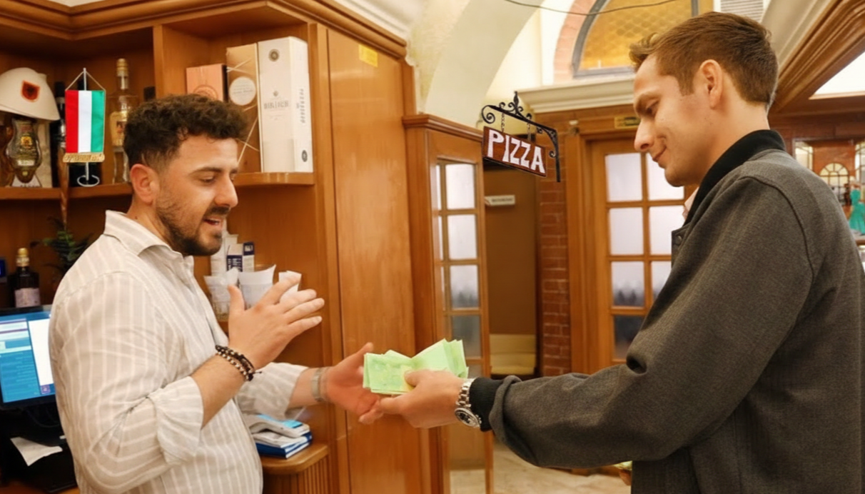 He asked for the check… and covered the whole restaurant