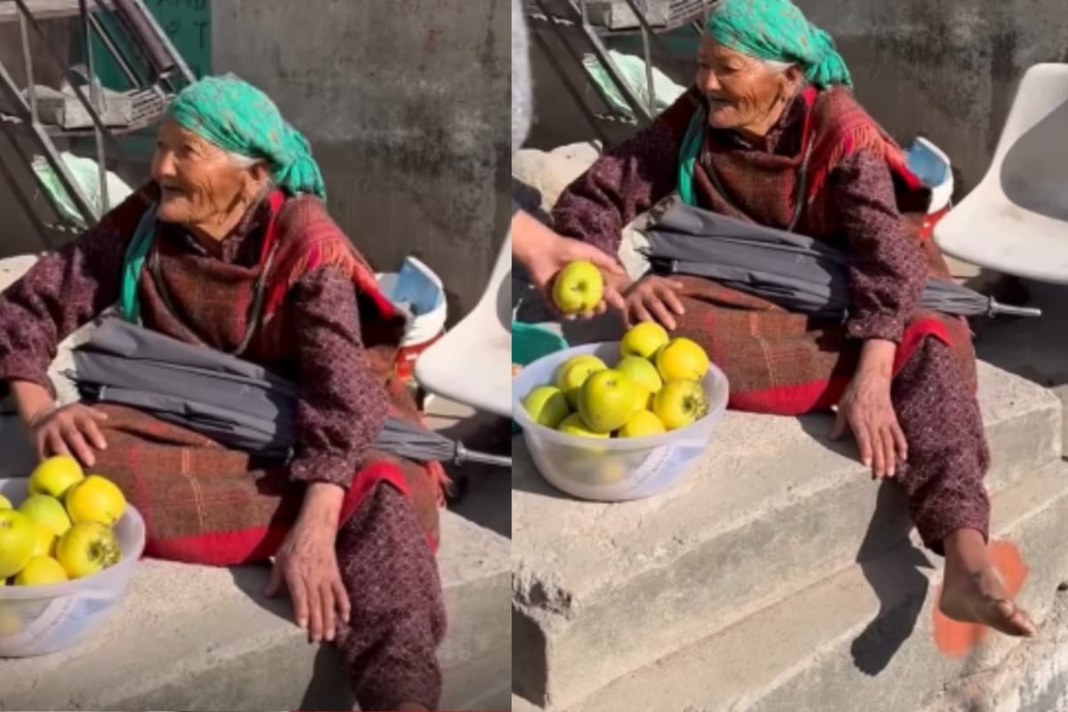 Money is not everything: Elderly woman turns down extra amount from ...