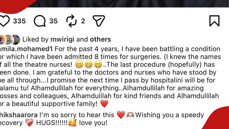 Jamila Mohamed opens up about battling illness for 4 years, being ...