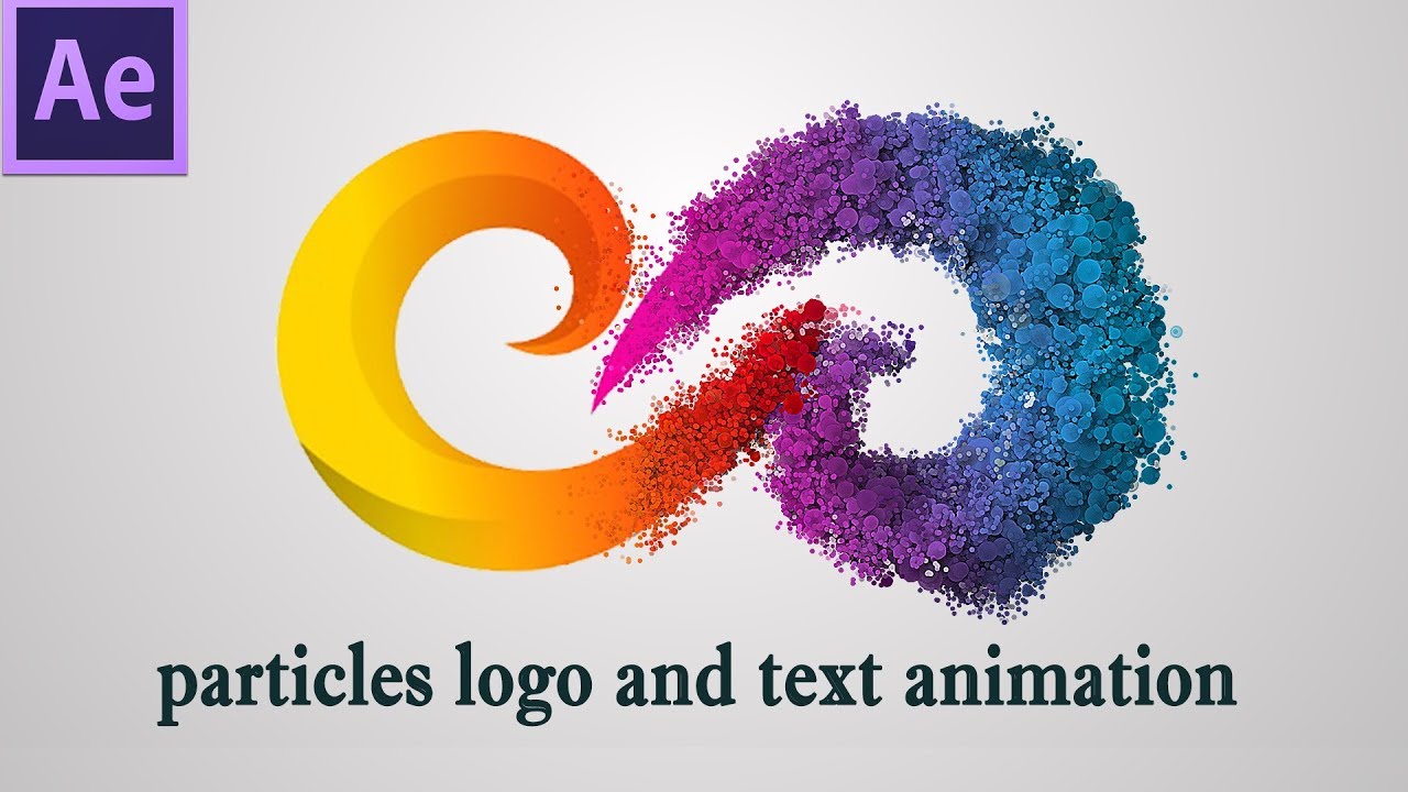 After Effects tutorial: Particles logo & text animation using Trapcode Particular - 22