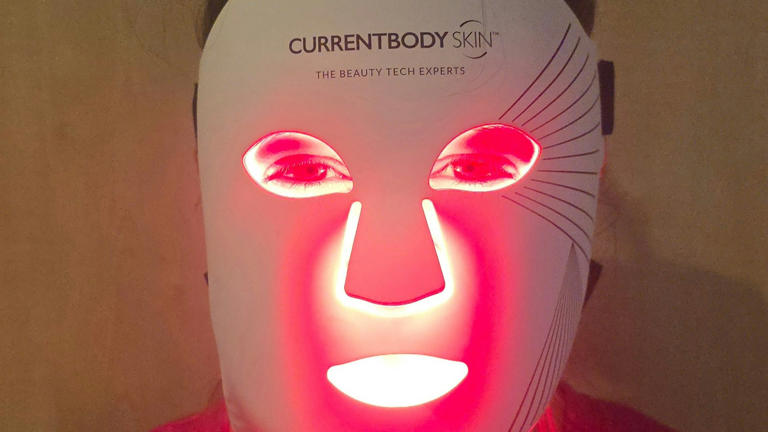 I tried the LED mask that Renée Zellweger uses — the results shocked me