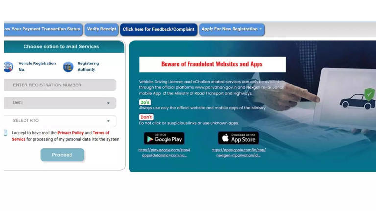How to transfer RC online and offline 2026: Step-by-step process, fee ...