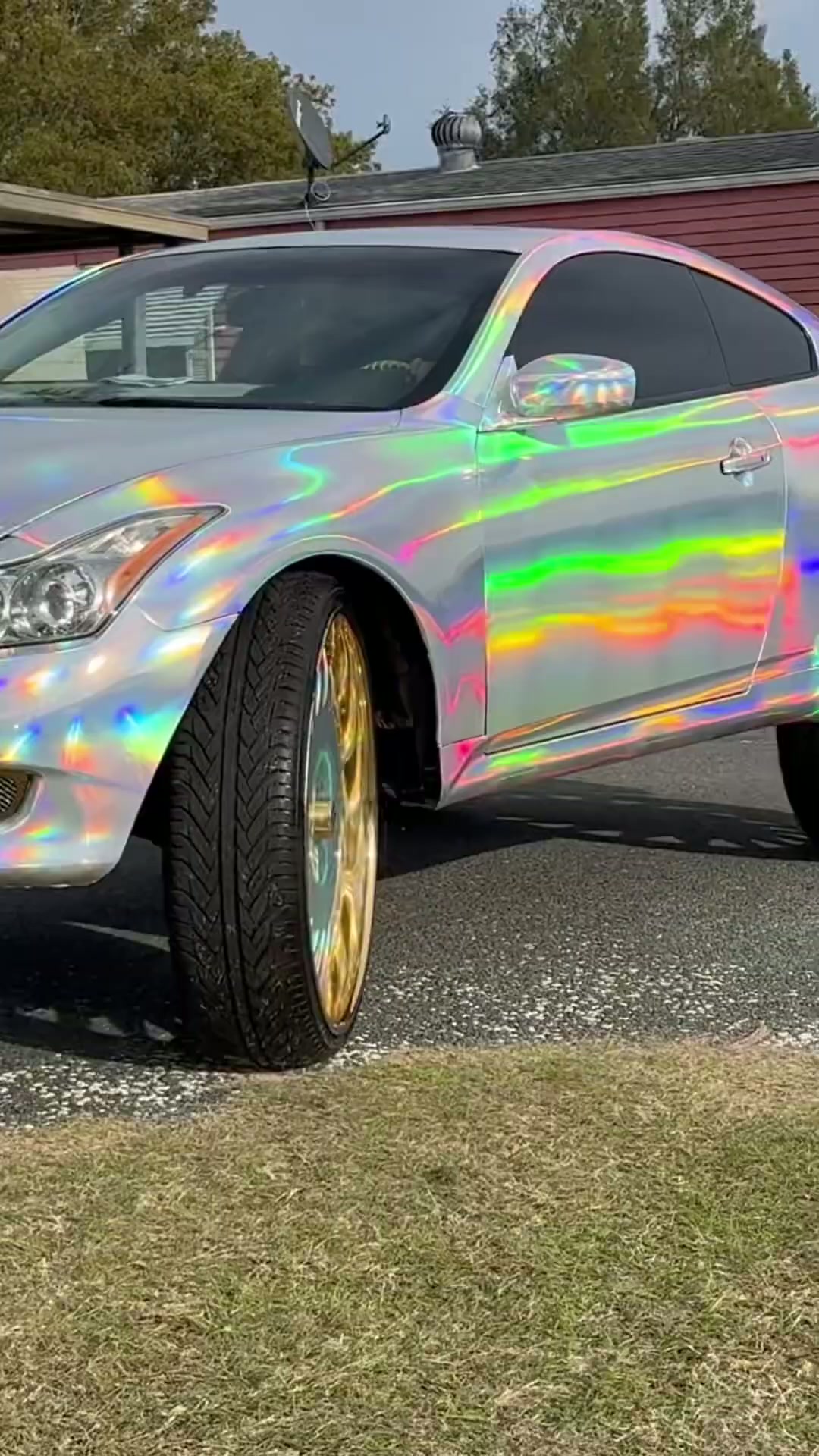 Crazy Wrap on this G37 Infiniti On 30’s