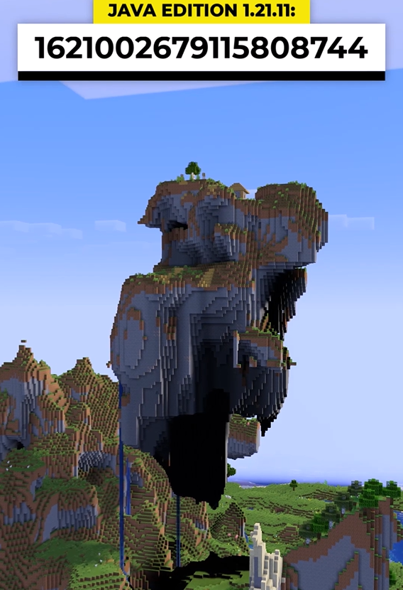 This Minecraft floating village seed will blow your mind!