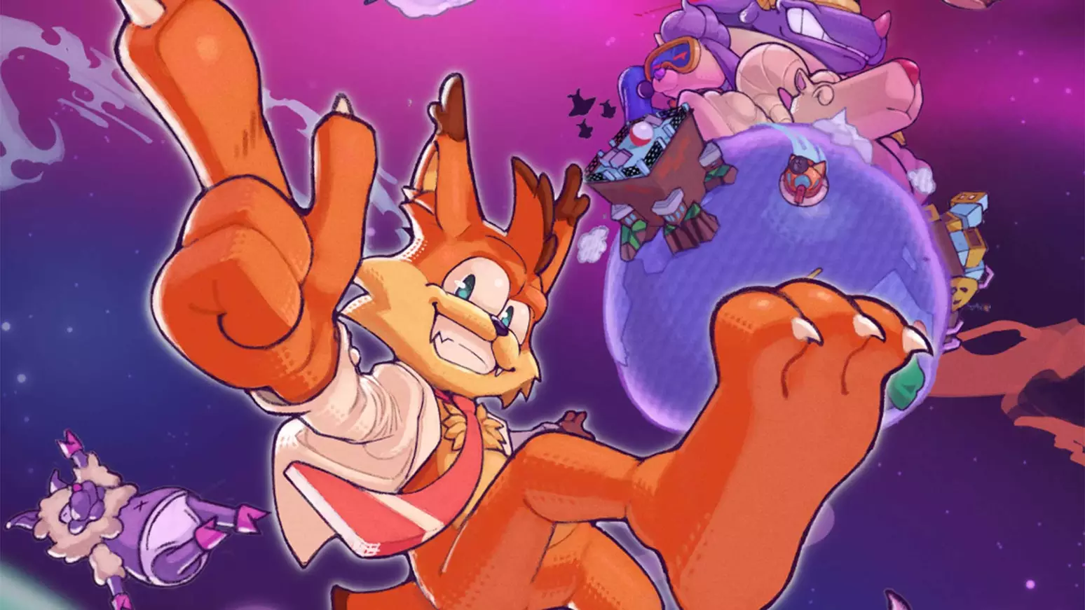 Bubsy 4D será lançado em maio para PC e consoles