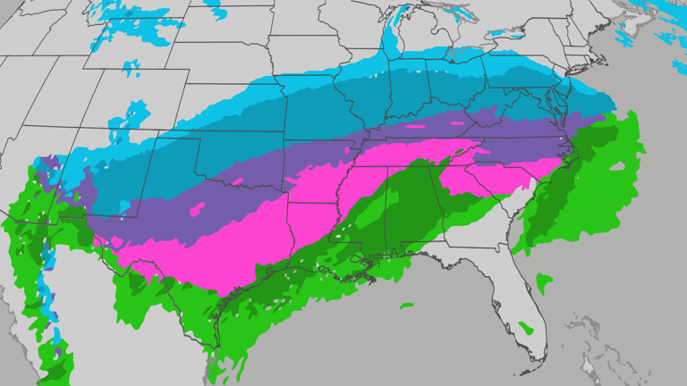Winter storm Fern maps tracker: Alerts, radar, snowfall outlook, ice ...